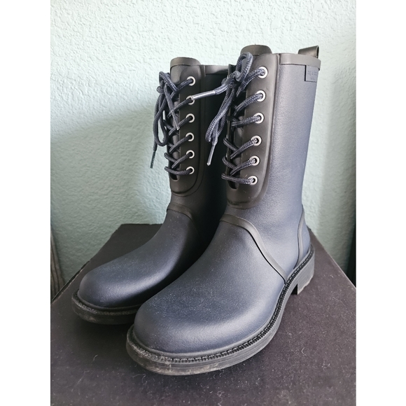 rag & bone | Shoes | Rag Bone Ansel Midcalf Rubber Rain Boots | Poshmark